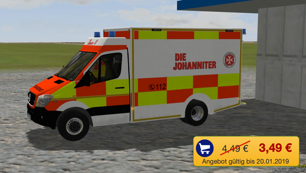 Bayern RTW Johanniter Unfall Hilfe