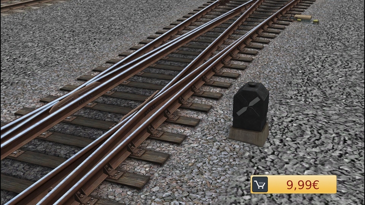 Animierte Eisenbahnkreuzungen DKW and EKW